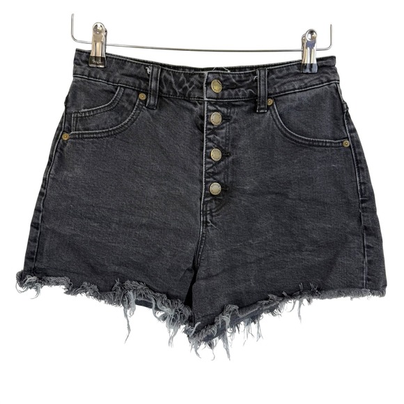 ROLLA'S | Shorts | Rollas Original High Rise Button Fly Cutoff Denim ...